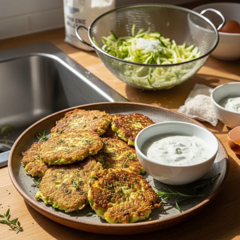 Beignets courgettes croustillants parfum Provence soleil